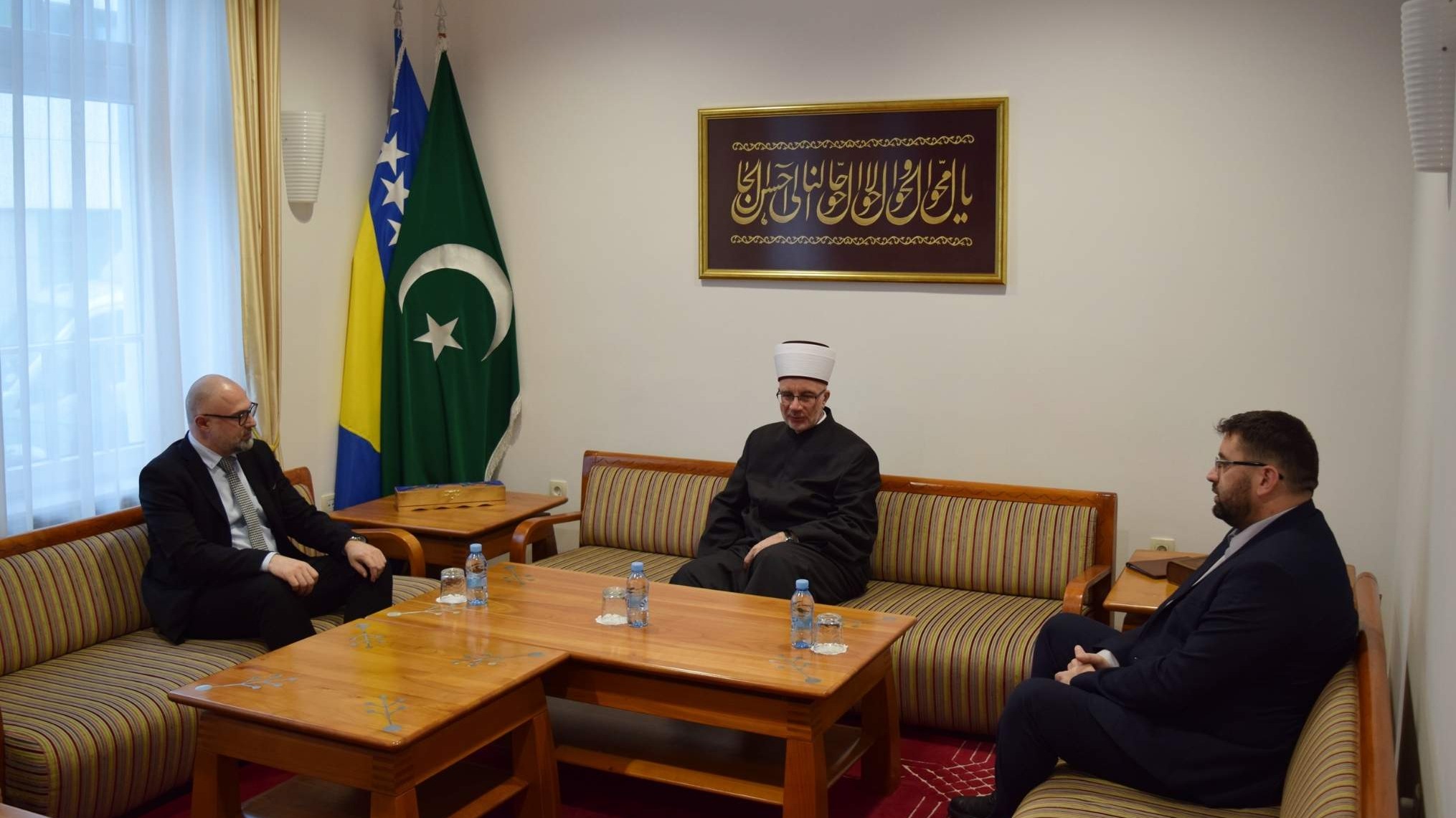 Ministar obrazovanja i nauke TK Ahmed Omerović posjetio muftiju ...