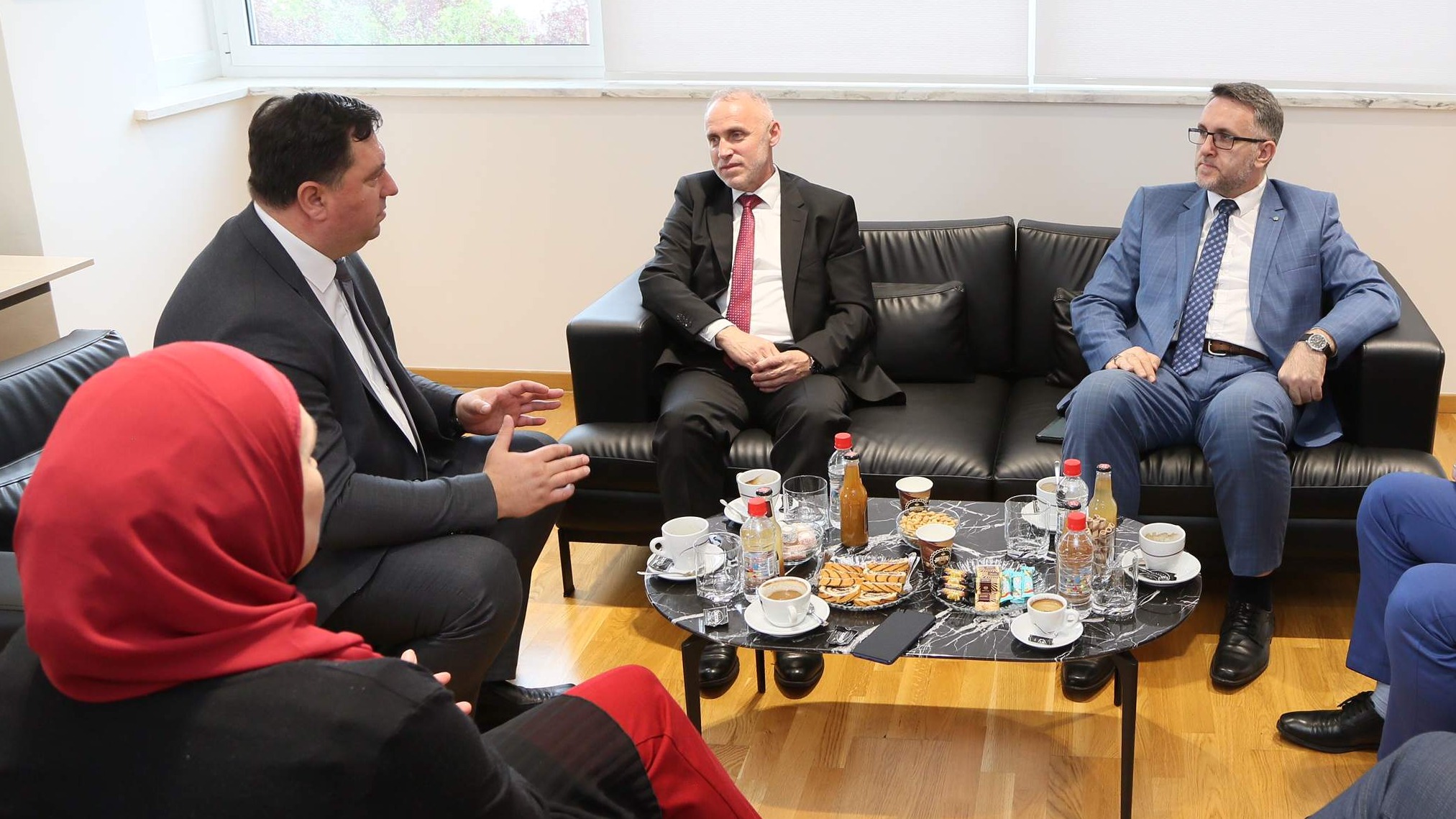 Muftija Kudić u Media centru - Razvoj dopisničke mreže na području ...