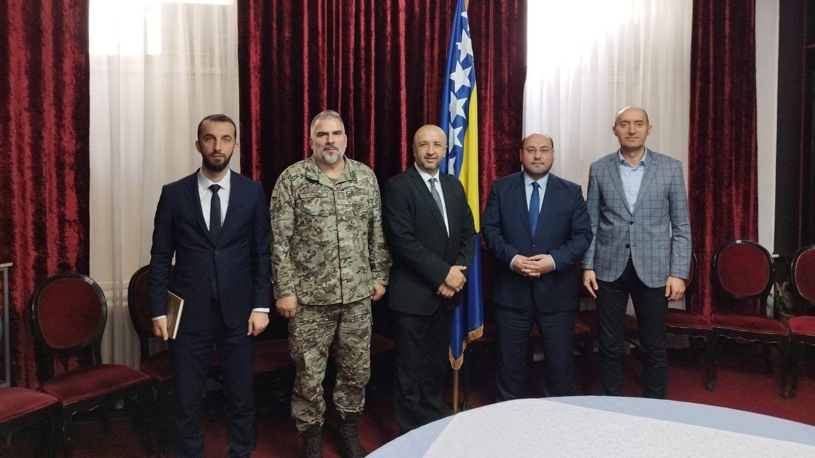 Vojni muftija primio atašea za vjerska pitanja pri Ambasadi Republike ...