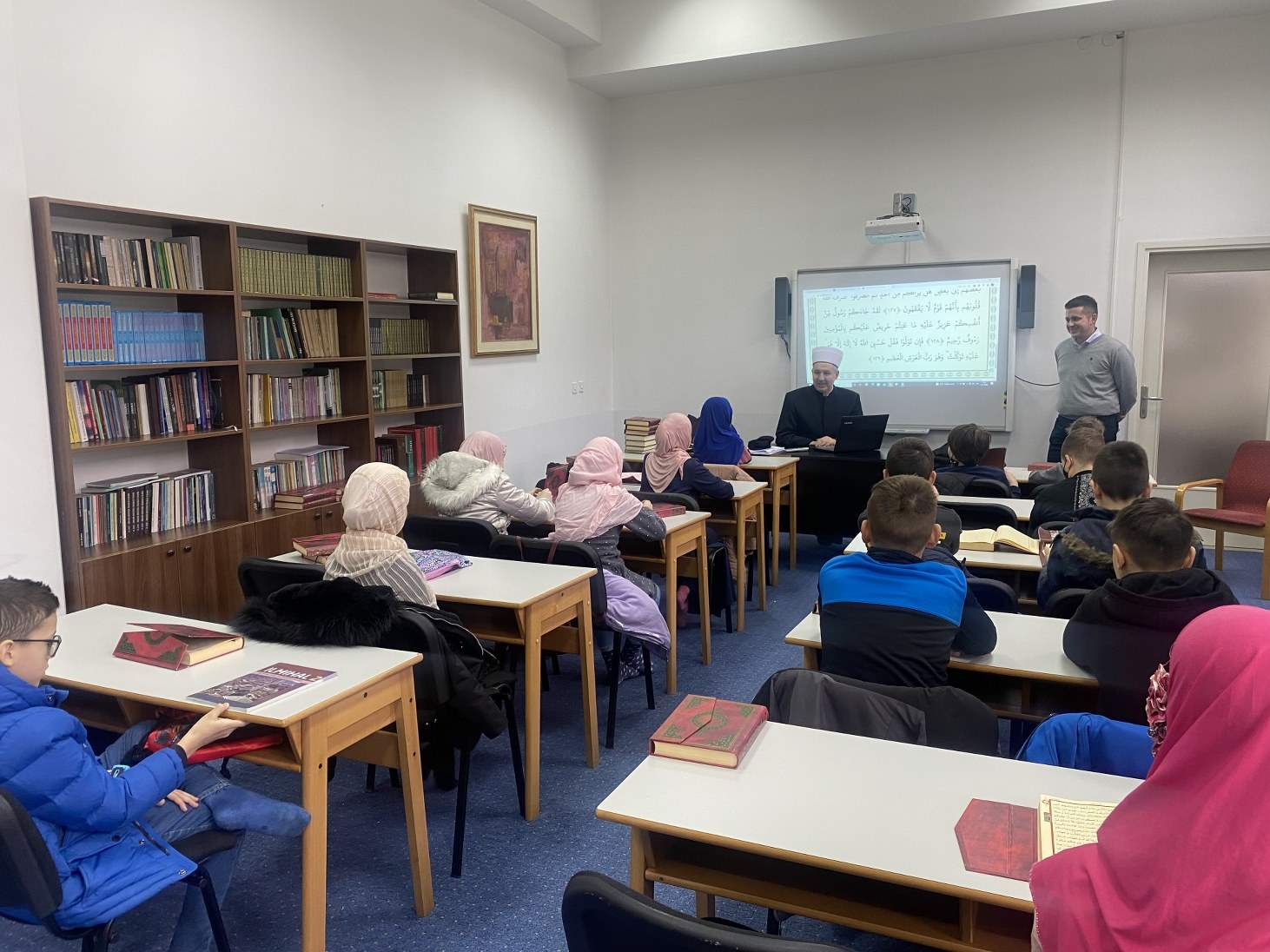 Muftija sarajevski u posjeti mektebima na području MIZ Sarajevo ...