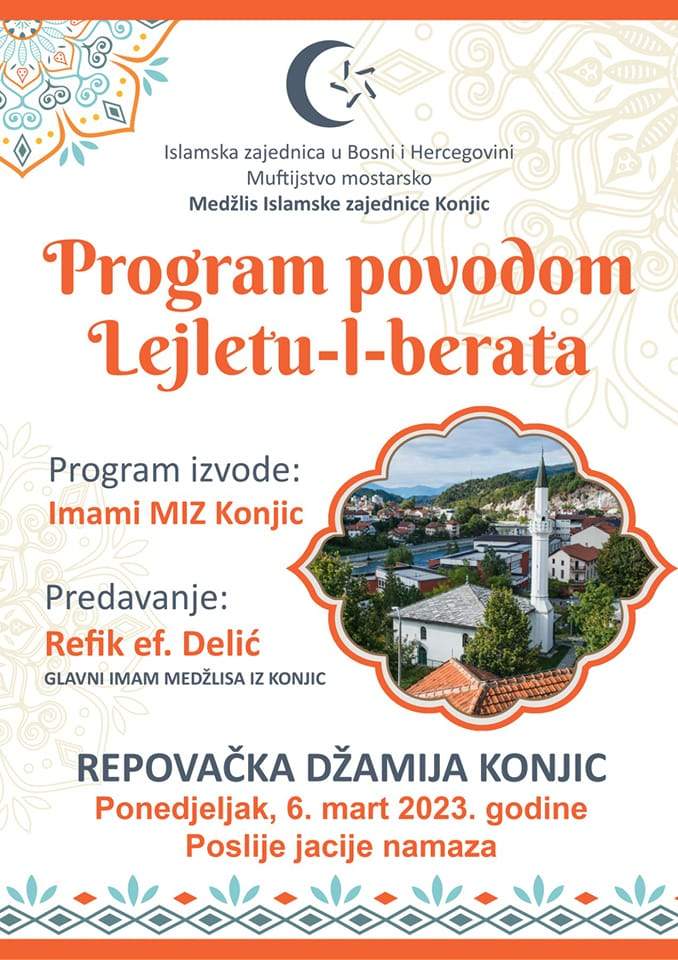 Konjic: Mevludskim programom obilježena mubarek noć Lejletul-berat ...